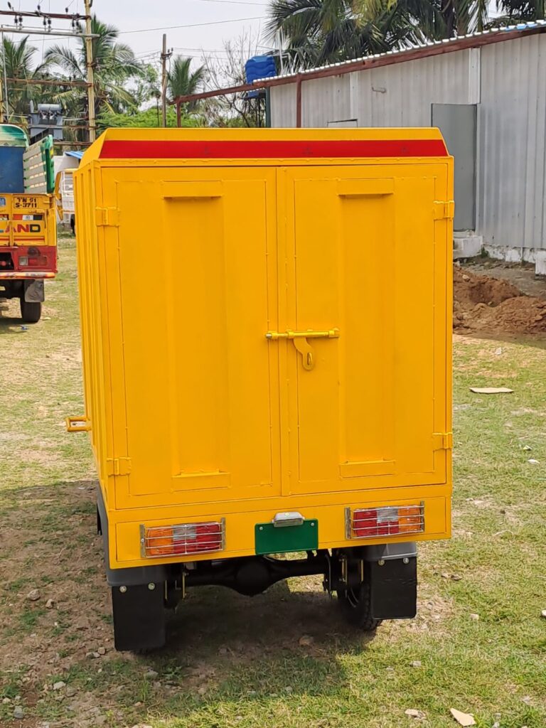 Closed Body E-Rickshaw Loader - Vishala E-Vehicles Industries Pvt Ltd