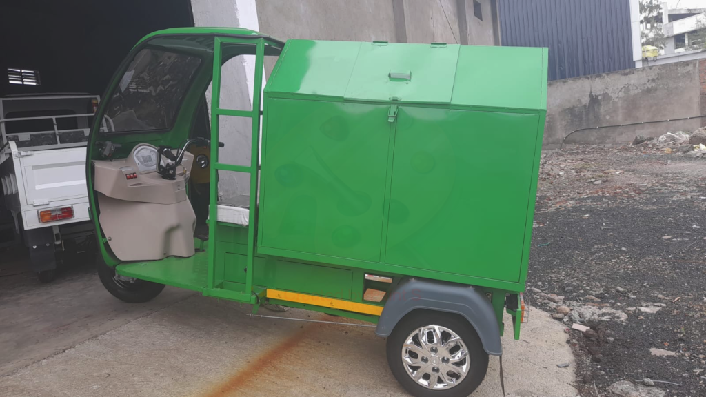 E-Rickshaw Loader Garbage - Vishala E-Vehicles Industries Pvt Ltd